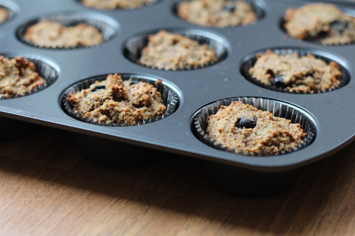Blueberry Walnut Paleo Muffins - BeingBrigid