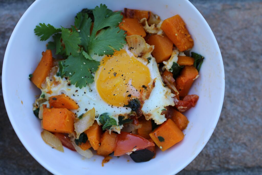 Butternut Squash Paleo Breakfast Hash - BeingBrigid